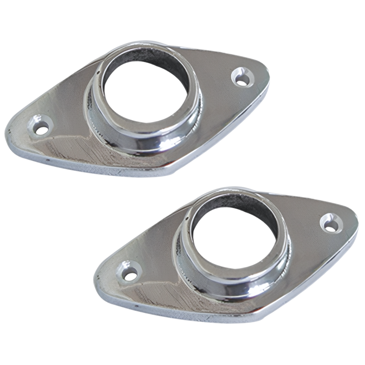 Brida Cocol Cerrada Para Tubo Redondo Cromada – Ferre Herrajes